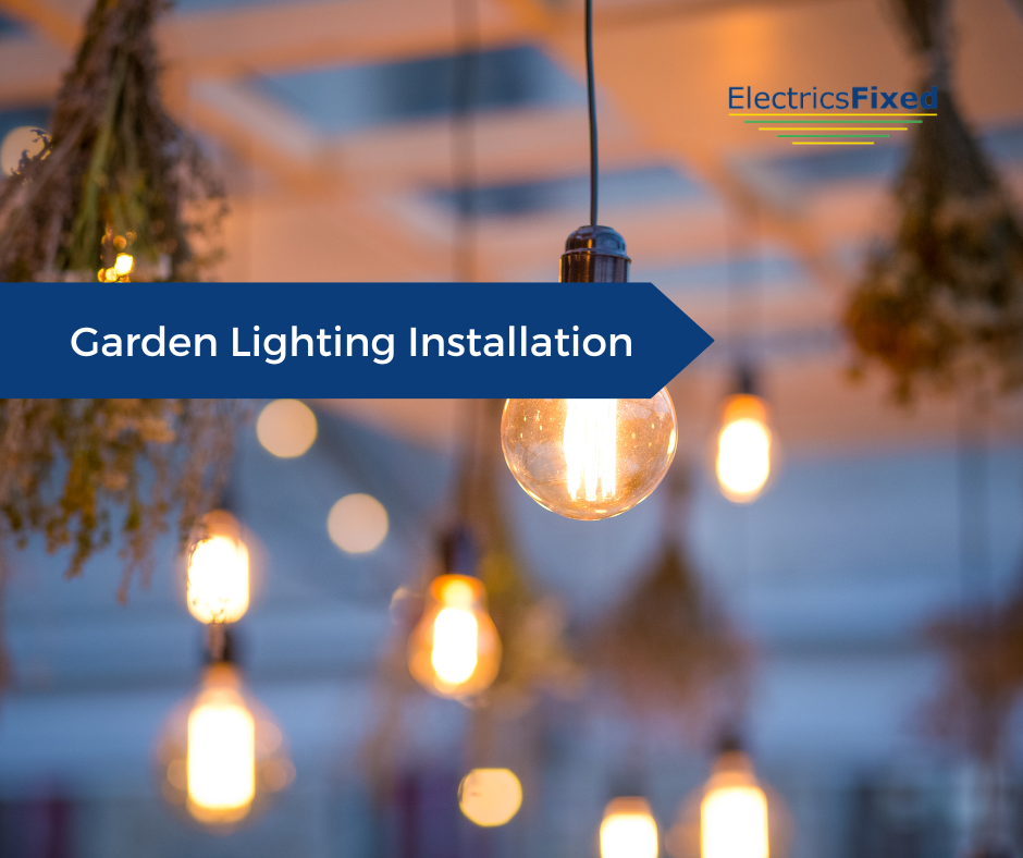 Garden Lighting Installation | Electrician in Hereford
